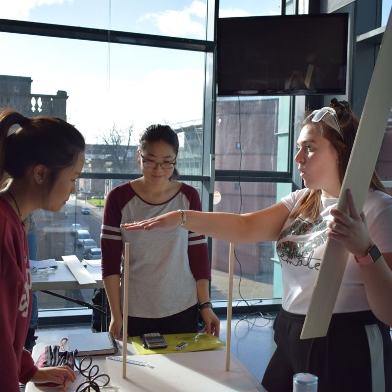 Students compete in national structural design competition