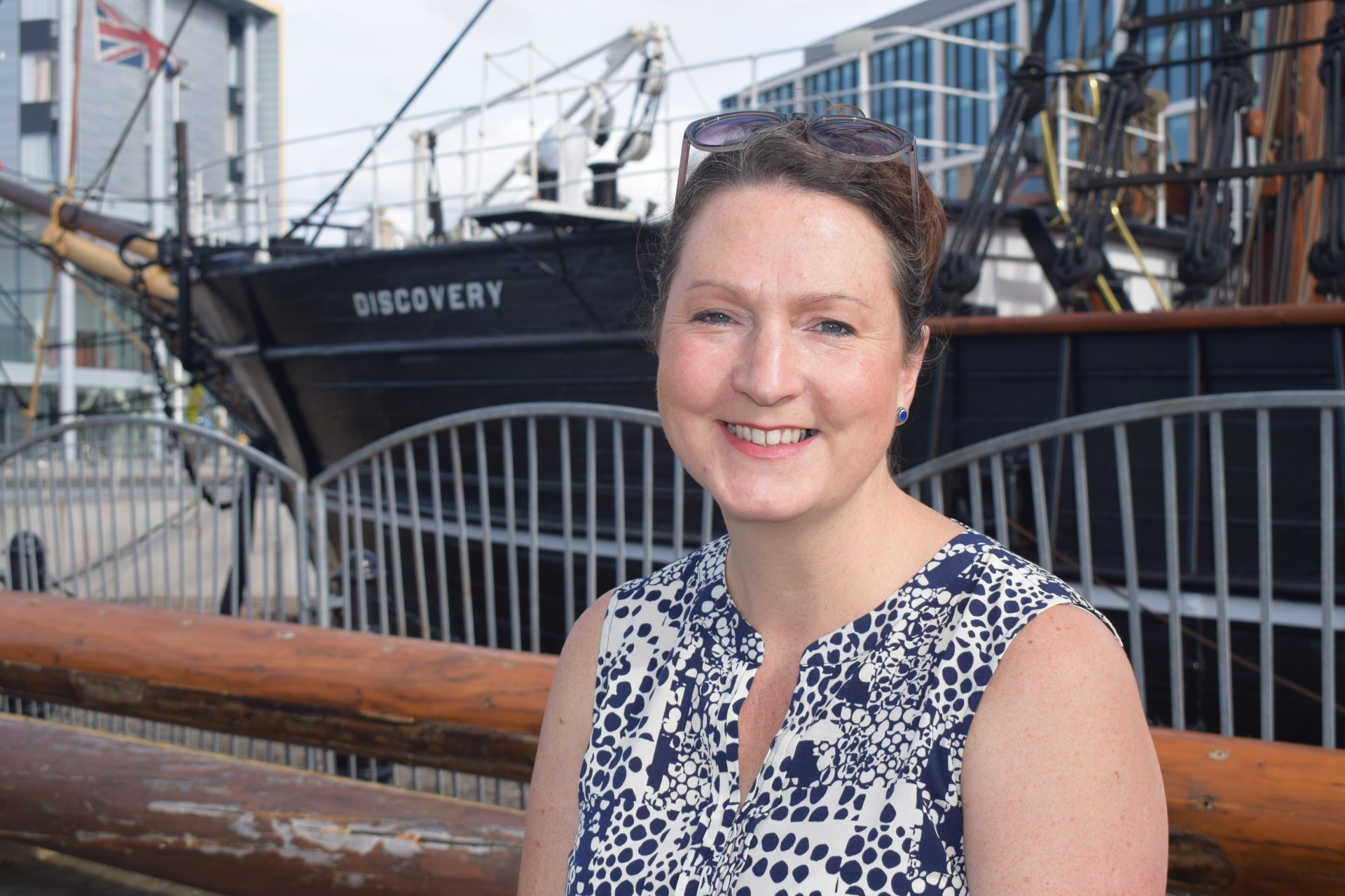 Rebecca takes on Antarctic leadership voyage | Abertay Uni