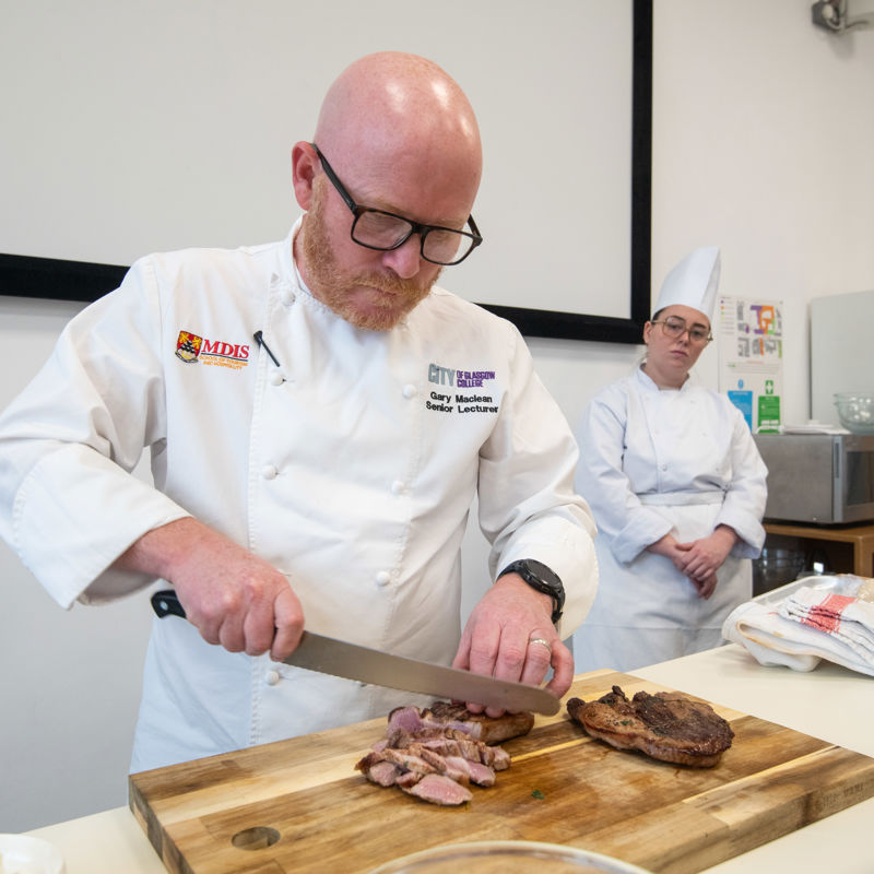 Scotland's National Chef hosts masterclass at Abertay University as ...
