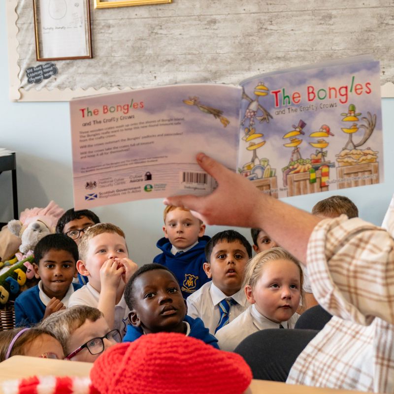 Cybersecurity book for children launched at Abertay