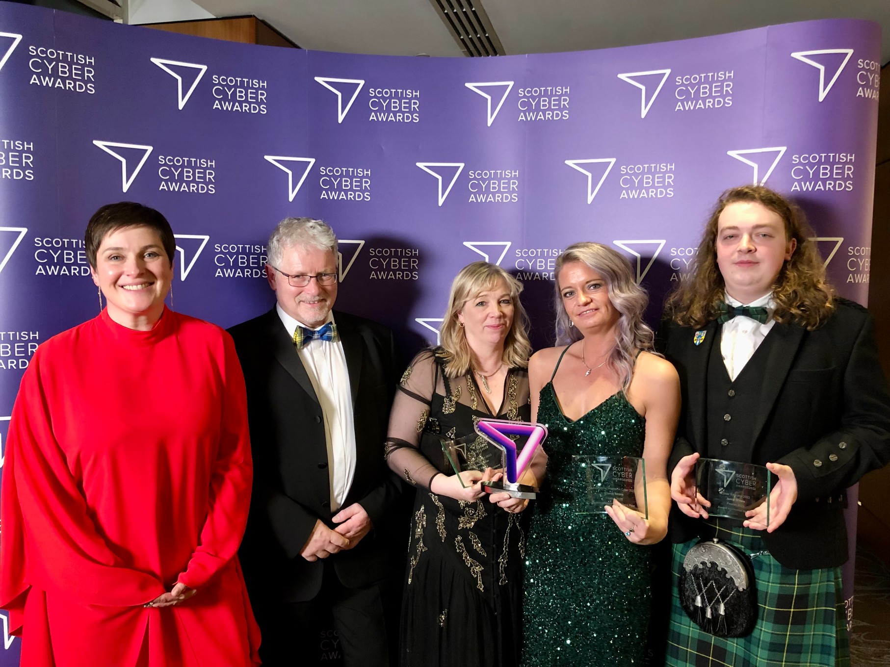 Abertay cyberQuarter celebrates success at Scottish Cyber Awards