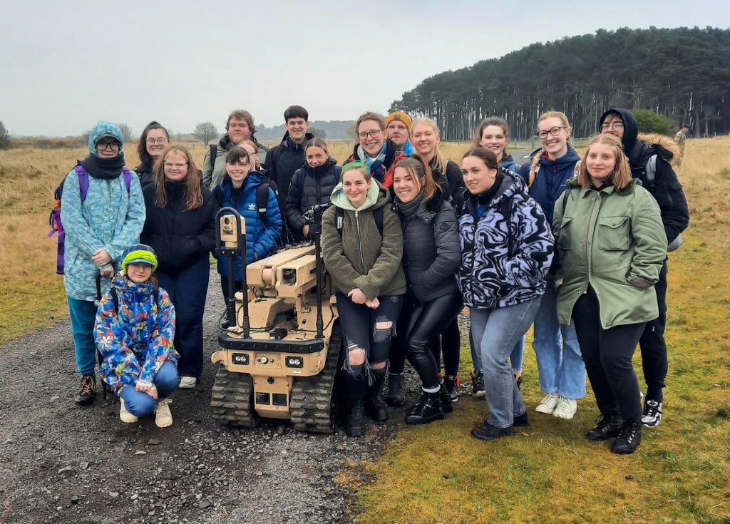 Abertay forensics students experience bomb scene investigation