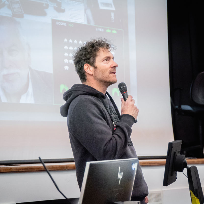 Games entrepreneur Chris van der Kuyl takes part in pitching session ...